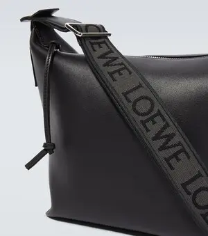 Loewe Cubi Small Leather Crossbody Bag