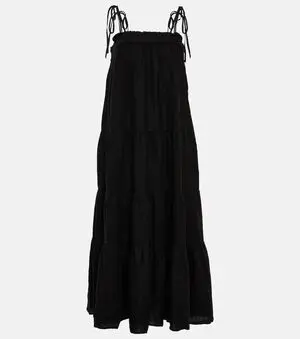 Velvet By Graham & Spencer Charlie Tiered Maxi Dress - Black