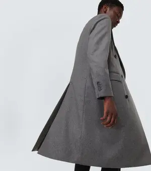 LARDINI Double-breasted Cashmere Coat