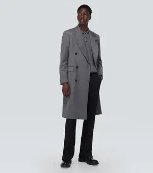LARDINI Double-breasted Cashmere Coat