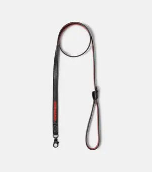CHRISTIAN LOUBOUTIN Loubileash Leather Dog Leash - Black