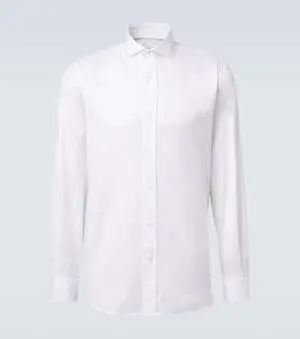 Brunello Cucinelli Cotton Shirt - White