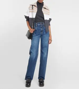 Brunello Cucinelli Mid-rise Wide-leg Jeans