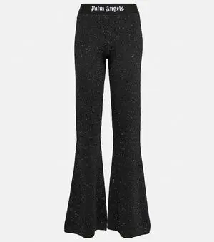 Palm Angels Mid Rise Pants For Women