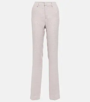 Alessandra Rich Belted Pants For Women