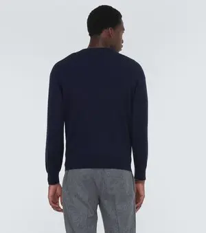 Brunello Cucinelli Cashmere Crewneck Sweater - Blue