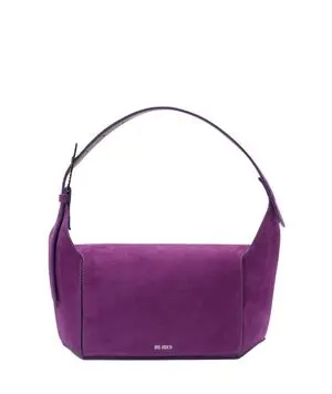 Attico 7/7 Suede Shoulder Bag