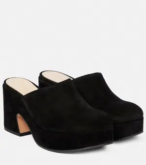 Gianvito Rossi Chunky Mules Clogs For Women