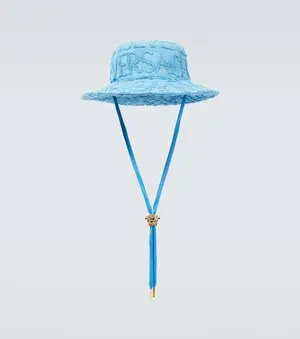 Versace Medusa Cotton Terry Bucket Hat