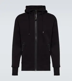 C.P. COMPANY Cotton Fleece Goggle Hoodie