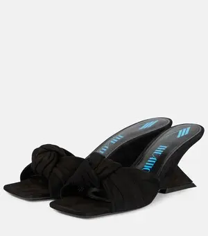 Attico Duse Suede Leather Sandals