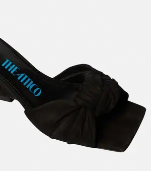 Attico Duse Suede Leather Sandals