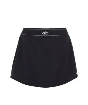 ALO yoga Match Point Tennis Skirt 黒 Sサイズ Alo Yoga Match Point Tennis Skirt - Black | Editorialist