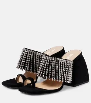 NODALETO Bulla Preston High Heel Sandals - Black