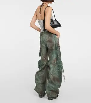 Attico Fern Oversized Cargo Pants