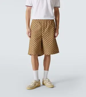 Gucci Gg Canvas Shorts - Beige