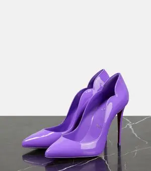 CHRISTIAN LOUBOUTIN Hot Chick Pumps - Purple