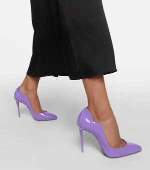 CHRISTIAN LOUBOUTIN Hot Chick Pumps - Purple