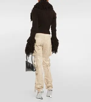 Attico Low-rise Cargo Pants