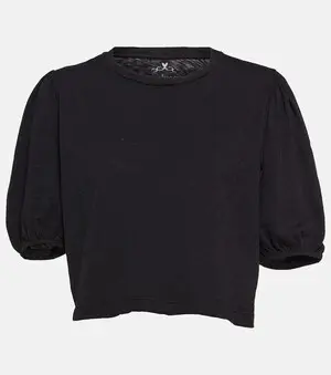 Velvet By Graham & Spencer Hilary Cotton Blend Top