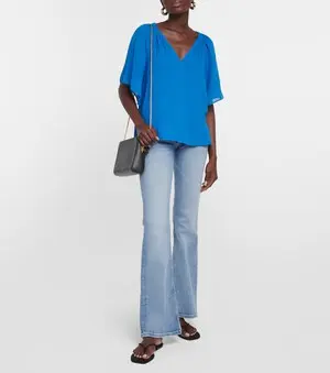 Velvet By Graham & Spencer Belle Cotton Top