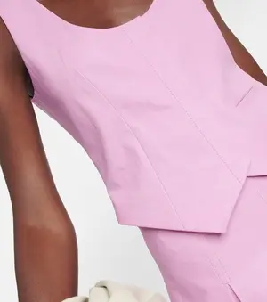 Stouls Adrian Leather Vest - Pink