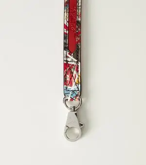 CHRISTIAN LOUBOUTIN Loubileash Printed Leather Dog Leash