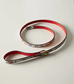 CHRISTIAN LOUBOUTIN Loubileash Printed Leather Dog Leash