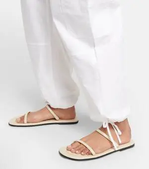 TOTEME The City Leather Slides