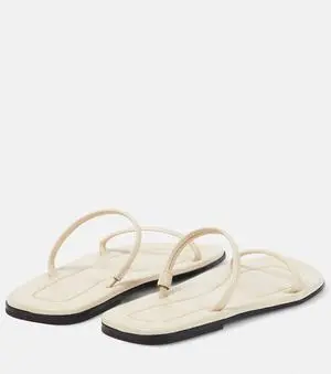 TOTEME The City Leather Slides