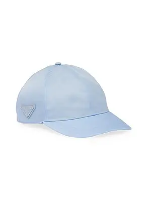 Prada Re-Nylon Baseball Cap Light Blue