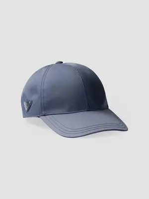 Prada Re-Nylon Baseball Cap Medium Blue