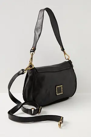 CAMPOMAGGI Bella Di Notte Leather Bag - Black