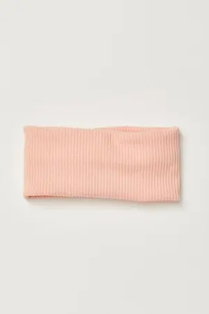 Free People Ribbed Headband Apricot
