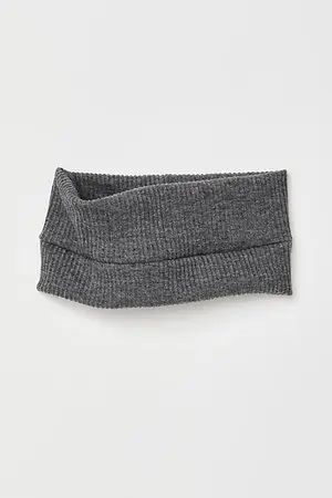 Free People Ribbed Headband Grey