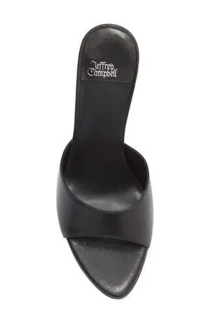 Jeffrey Campbell Agent Slide Sandal - Black