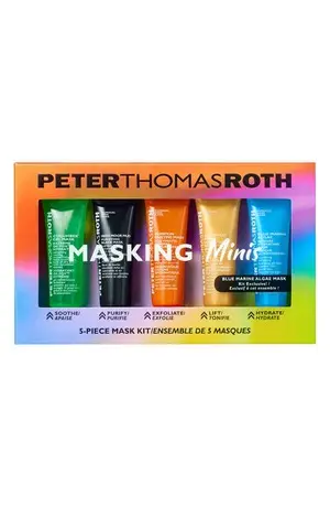 PETER THOMAS ROTH Masking Minis Set Of 5 Masks Usd $35 Value - No Color