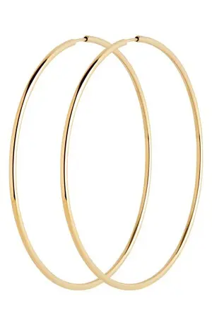 MARIA BLACK Senorita 70mm Endless Hoop Earrings