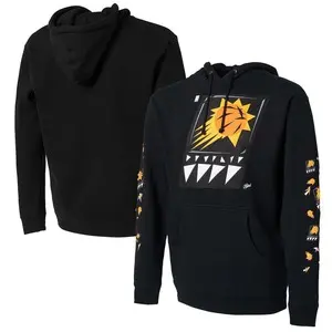 NBA X NATUREL Phoenix Suns No Caller Id Pullover Hoodie - Black