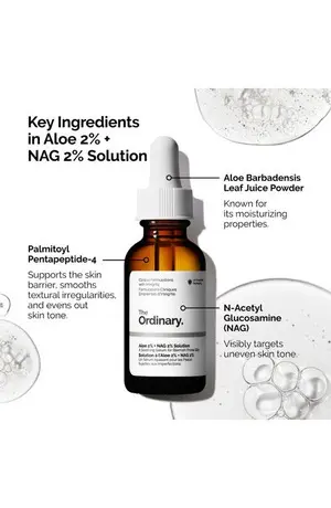 THE ORDINARY Aloe 2% + Nag 2% Solution For Post-acne Marks - No Color