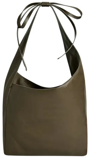REFORMATION Vittoria Tote Bag Truffle