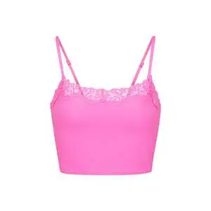 SKIMS Fits Everybody Corded Lace Cami - Neon Orchid