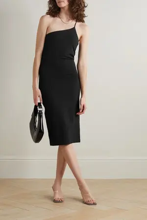 Rag & Bone Irina One-shoulder Stretch-ponte Dress