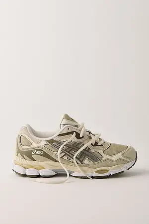 Asics Gel-nyc Sneakers - Khaki/pure Silver