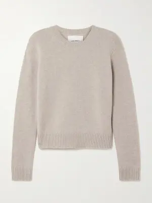 LISA YANG Mable Cashmere Sweater - Neutrals
