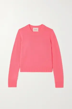 LISA YANG Mable Cashmere Sweater Pink