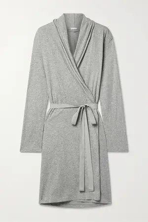 Skin Colleen Organic Pima Cotton-jersey Robe