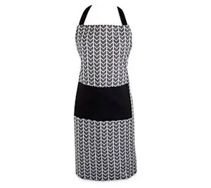 DESIGN IMPORTS Herringbone Chef Apron - One-color