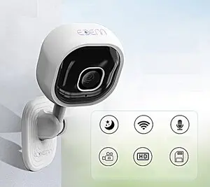 EDENN 2 Way Security Camera, Set Of 2