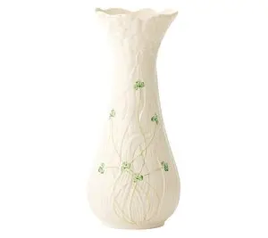 BELLEEK Pottery Daisy Tall Vase - One-color
